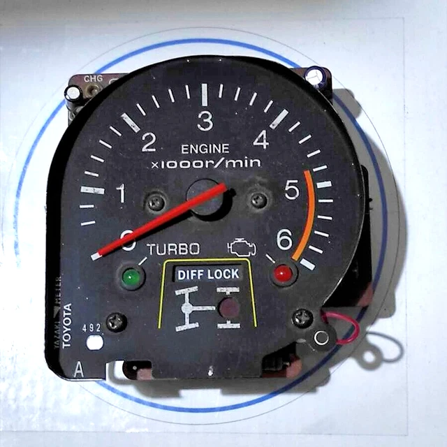 TOYOTA LAND CRUISER 70 Serires Tachometer RPM gauge OEM JDM TEQ Diff ...