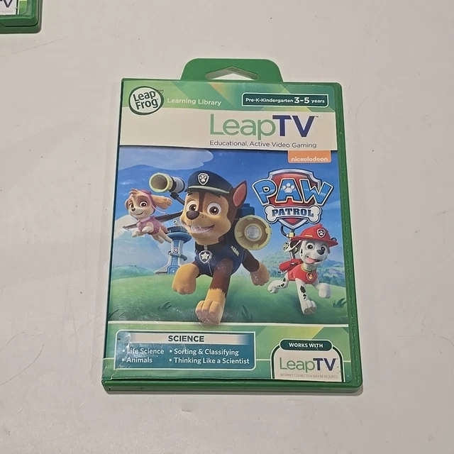 LEAPFROG LEAP TV Nickelodeon Paw Patrol Educational Game Age 3-5 £8.95 ...