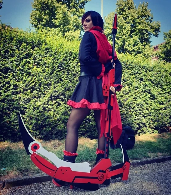 COSPLAY KOMPLETTSET RWBY Ruby Rose Anime EUR 350,00 - PicClick DE