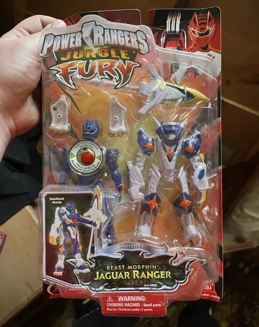 POWER RANGERS JUNGLE Fury Beast Morphin Jaguar Ranger £14.23 - PicClick UK