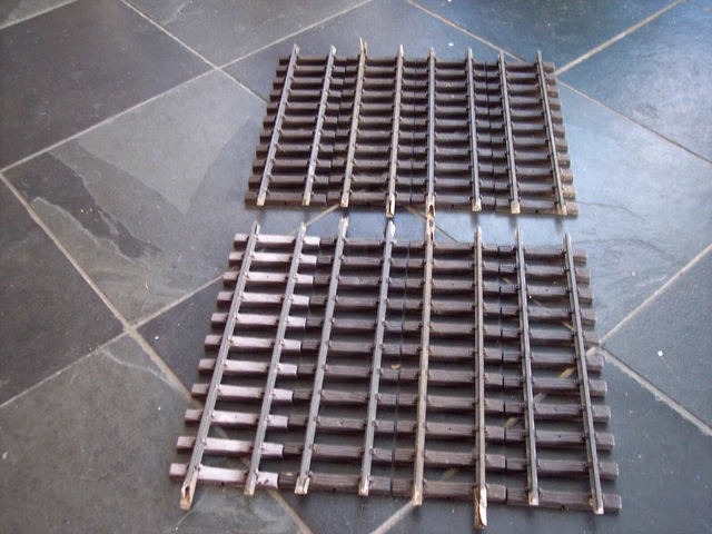 8 LGB 10000 G SCALE MODEL RAILWAY 300mm BRASS TRACK STRAIGHTS £0.99 ...