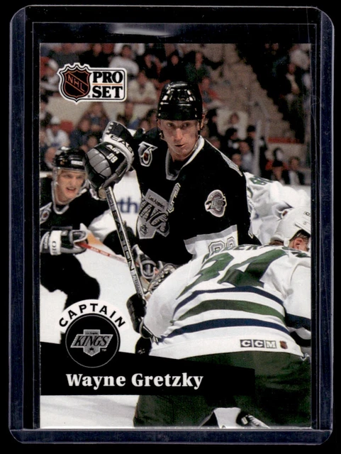 1991-92 PRO SET Wayne Gretzky Los Angeles Kings #574 $2.00 - PicClick CA