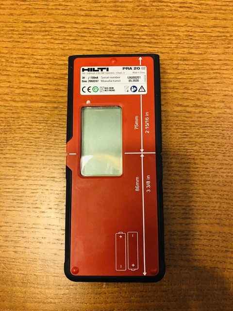 HILTI PRA 20 Laser Receiver #2071120 £95.00 - PicClick UK