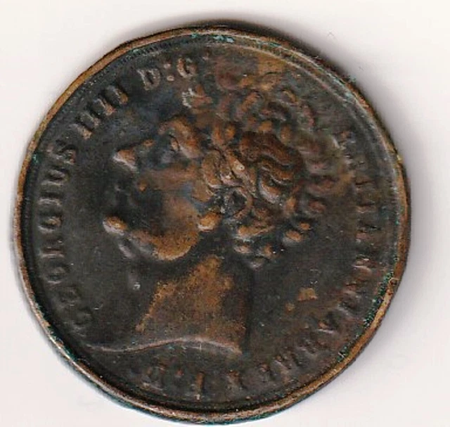 1823 COUNTERFIET GEORGE IIII Double Sovereign from GREAT BRITAIN $6.00 ...