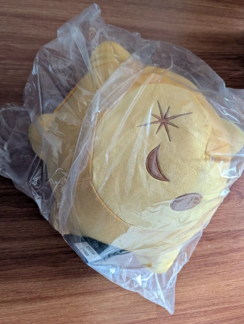 DISNEY WISH STAR Plush Soft Toy Winking Yellow Cute Plushie Squish 25cm ...