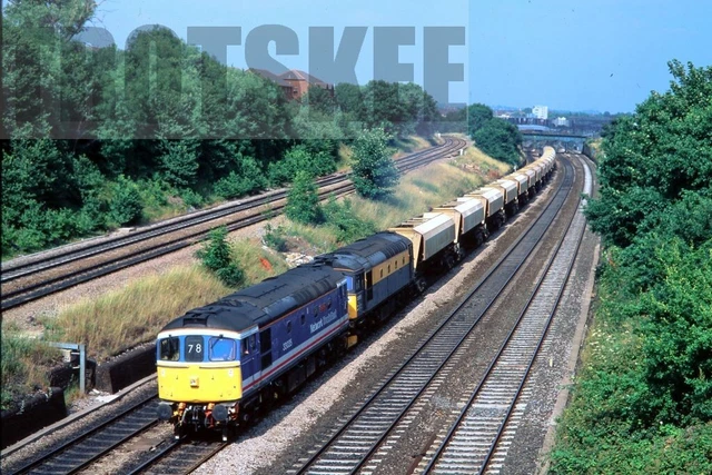 35MM SLIDE BR British Rail Diesel Loco Class 33 33035/57 1995 Original ...