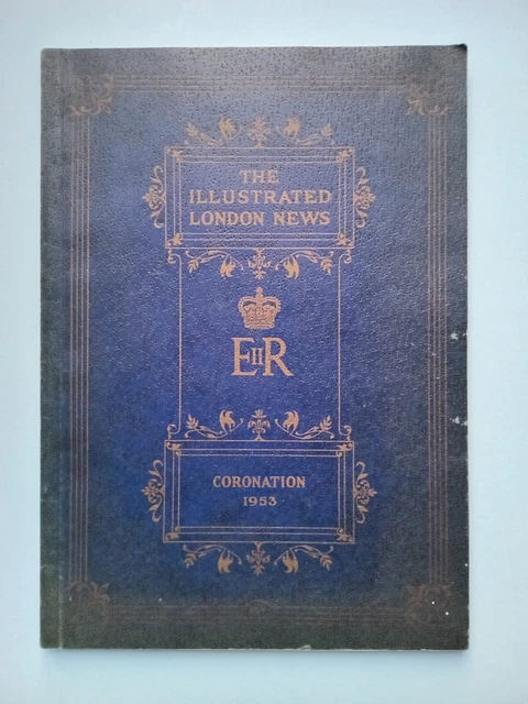 VINTAGE &THE ILLUSTRATED London News" Coronation Number Queen Elizabeth ...