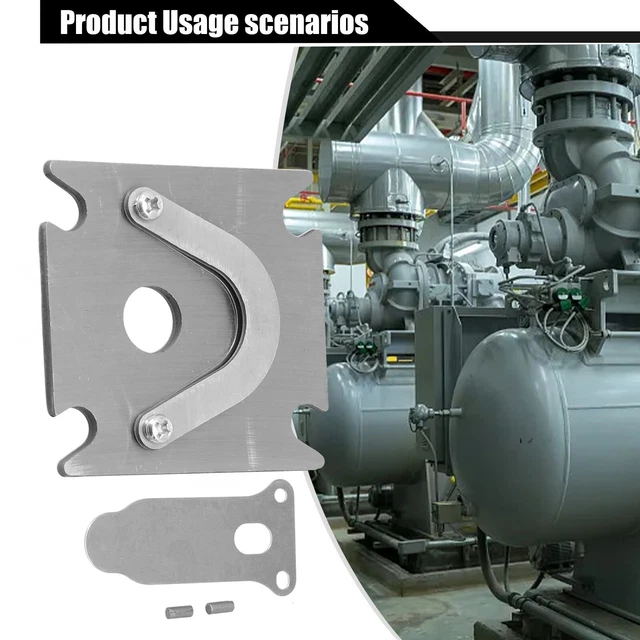 PLAQUE DE VANNE robuste pour compresseur d'air 48 x 62 mm remplacement culasse EUR 15,32 ...