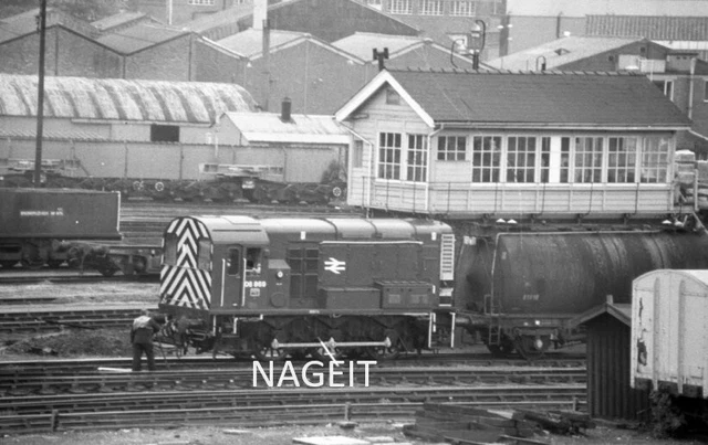 2 X 35MM Railway Negative 08869 SHUNTING TANK WAGON NORWICH STATION ...