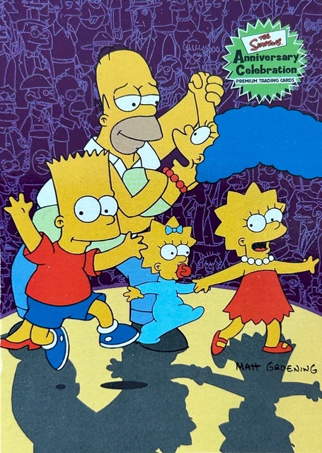 THE SIMPSONS ANNIVERSARY Collection Inkworks Premium Trading Cards ...