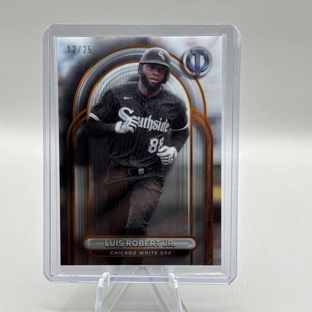 2024 TOPPS TRIBUTE Luis Robert Jr. ORANGE #12/24 Chicago White Sox EUR 13,25 - PicClick FR
