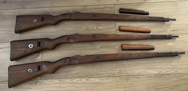 WWII WW2 GERMAN K98 M98/48 Rifle Stock Set! BIN! £188.28 - PicClick UK