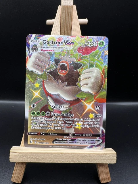 POKEMON GORTROM VMAX Shiny | Deutsch SV106/SV122 Glänzendes Schicksal ...