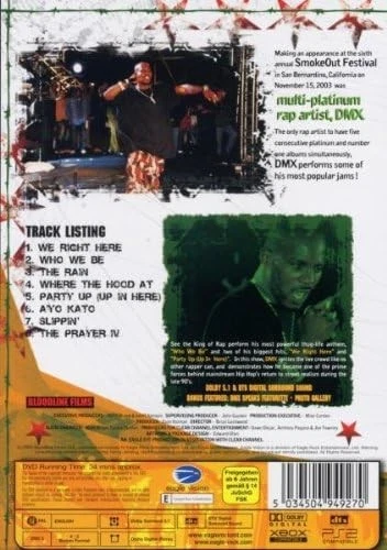 DMX - THE Smoke Out Festival Presents (DVD) DMX (US IMPORT) £7.51 ...