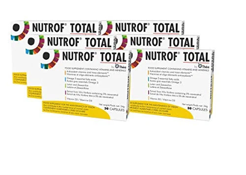 6 PACKS NUTROF Total Capsules Dietary Supplement for Healthy Eyes £88. ...