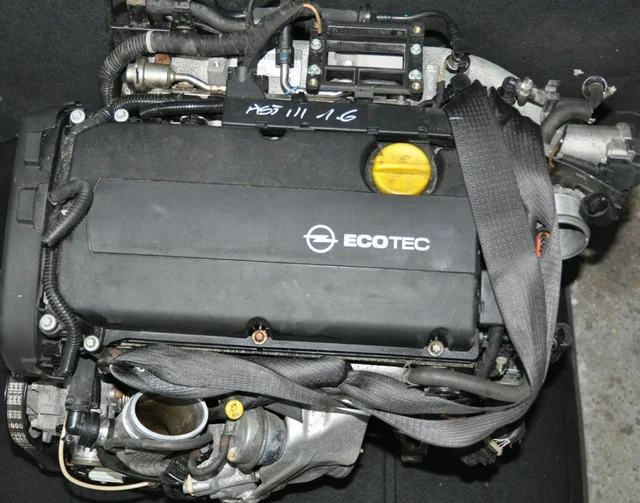 MOTEUR Z16LET 1.6 Turbo Opel Meriva Astra H 42TKM Unkomplett Garantie ...