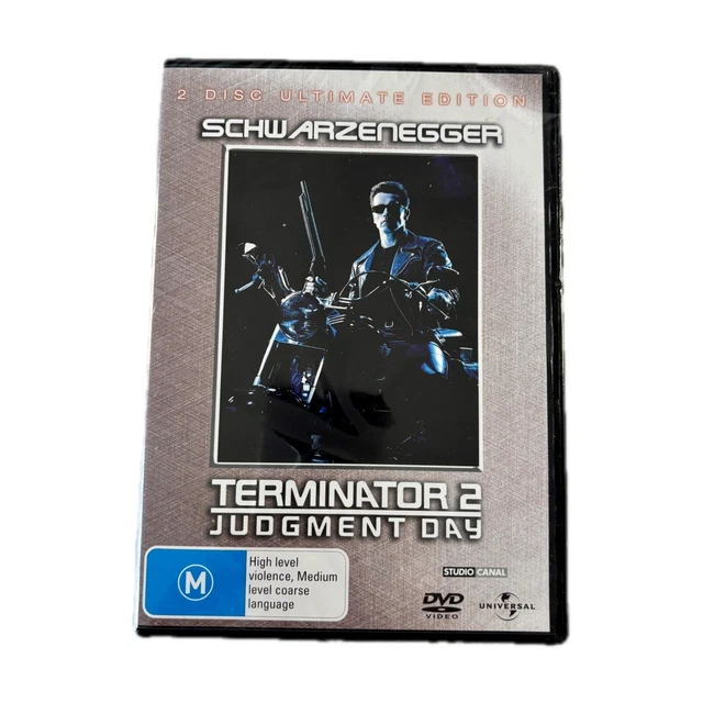 TERMINATOR 2 JUDGEMENT Day Ultimate Edition DVD R4 PAL Brand New Sealed ...