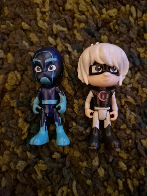 DISNEY JUNIOR PJ Luna Girl & Night Ninja Action Figures Just Play £11. ...