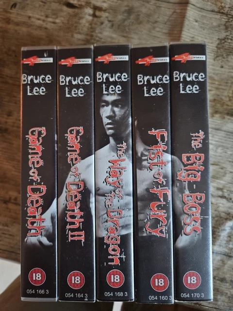 BRUCE LEE VHS collection £11.12 - PicClick UK