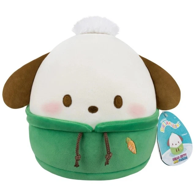 SQUISHMALLOWS ORIGINAL SANRIO 8" Plush Hoodie POCHACCO - NEW £16.08 ...