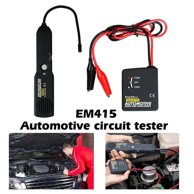 AUTOMOTIVE ELECTRIC CIRCUIT Tester Open Short Circuit Finder Car Wire ...