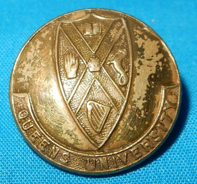 WW1 ERA QUEENS University Otc Officers Training Corps Uniform Button ...