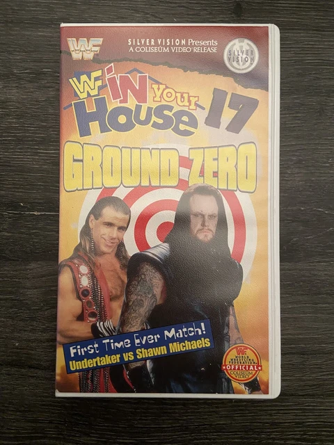 WWE IN YOUR House 17 Ground Zero Vhs Wrestling Video Tape Vintage Wwf £ ...