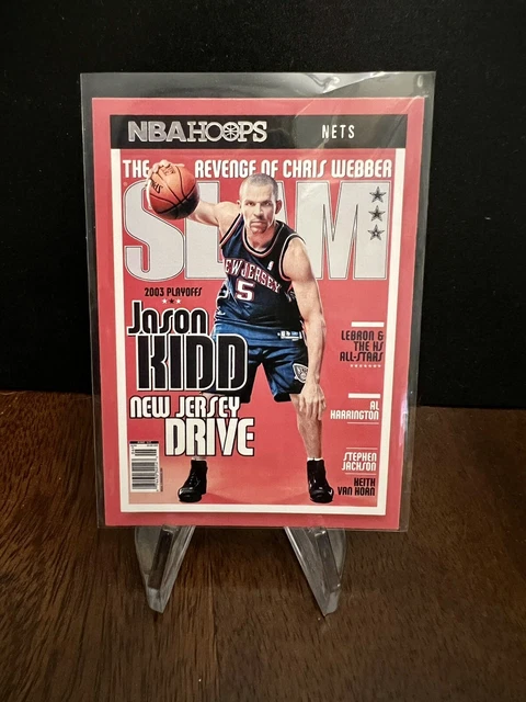 2021-22 PANINI DONRUSS Basketball Slam Jason Kidd New Jersey Nets #70 ...