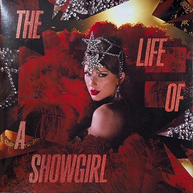 TAYLOR SWIFT THE Life of a Showgirl SEALED Red Lipstick & Lace ...