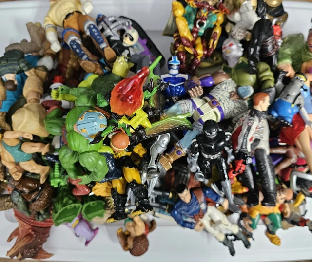 HUGE LOT OF 78 Action Figure & Doll Collectible Toys Vintage 1970s ...