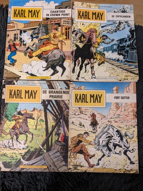UNIKAT. WINNETOU. KARL May. Comic. Western. Sehr Selten. Holland ...