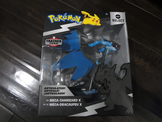 POKEMON SELECT MEGA Charizard X Articulated Figure 2025 New! $39.95 ...
