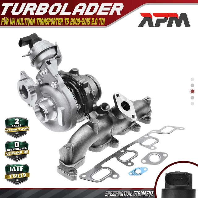 TURBO POUR VW Multivan V T5 Transporteur 2009-2015 2.0 Tdi 792290-0002 ...