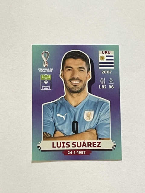 PANINI WORLD CUP Qatar 2022 Luis Suarez Sticker No Uru 20 $1.57 - PicClick