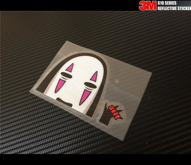 KAONASHI NO-FACE MAN Spirited Away PEEKING window JDM Reflective ...