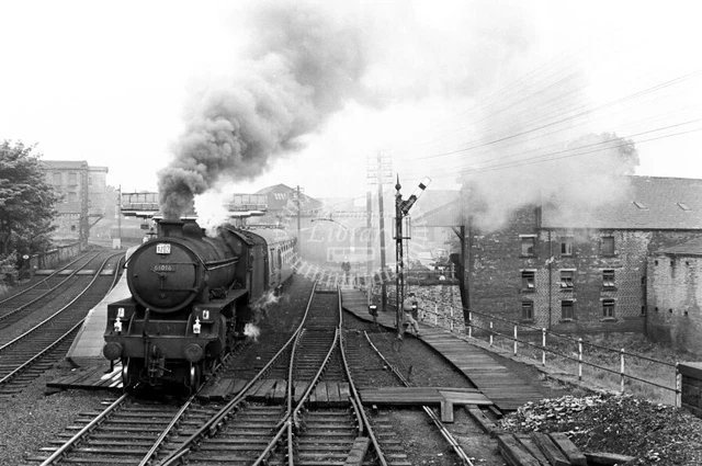 PHOTO BRITISH RAILWAYS Steam Locomotive Class B1 61016 Cleckheaton ...