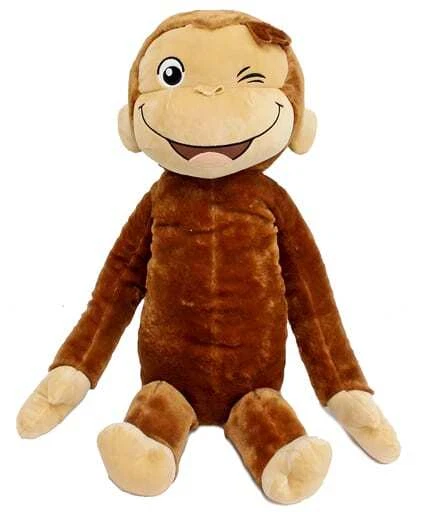 CURIOUS GEORGE RARE Singe Peluche Rembourré Image Jouet Collection ...