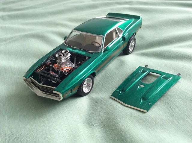 REVELL 1969 SHELBY GT500 Ford Mustang 1:25 Built Model Kit show ...