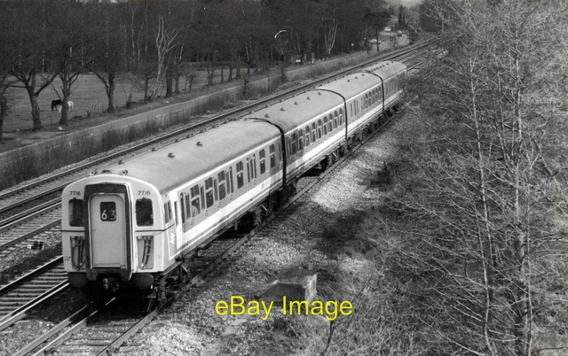 PHOTO RAILWAY 6X4 EMU Class 4VEP 7716 NSE working area 28/3/1987 £1.50 ...