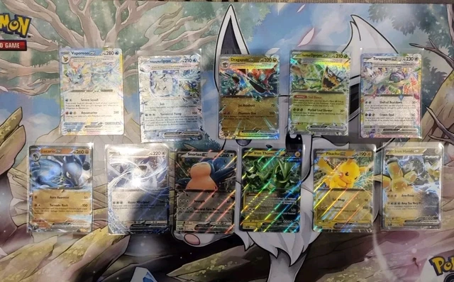 POKÉMON PRISMATIC EVOLUTIONS HUGE Ex Bundle X11. Includes Vaporeon ...