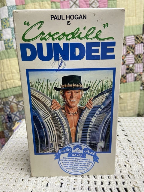CROCODILE DUNDEE VHS 1989 Paul Hogan Play Tested £7.12 - PicClick UK
