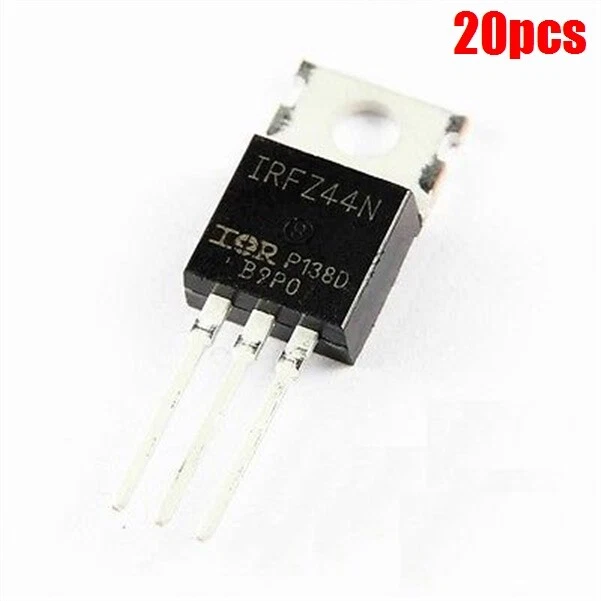 20PCS N-CHANNEL COMPONENT 49A 55V Mosfet Transistor IRFZ44N IRFZ44 TO-220 New xb $6.36 - PicClick AU