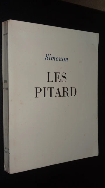 LES PITARD - Georges Simenon - 1945 - ILLUSTRATIONS EUR 40,00 - PicClick FR