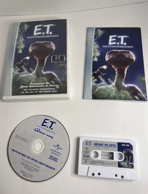 E.T. EXTRA-TERRESTRIAL CD Read Along Tape for Kids Bedtime Storytelling ...
