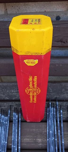 90X CASTOLIN EUTEKTISCHE Gusseisen Schweißstäbe Elektroden 4,0 mm ...