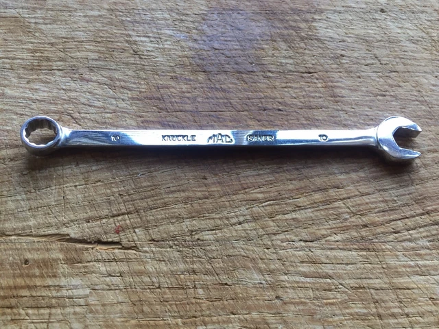 MAC TOOLS M10CLKS Long 10mm Knuckle Saver Spanner Fantastic Condition ...