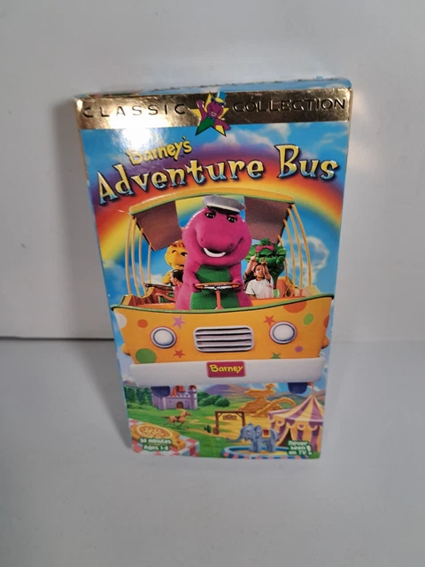 BARNEY'S ADVENTURE BUS Classic Collection (VHS, 1997) £7.40 - PicClick UK
