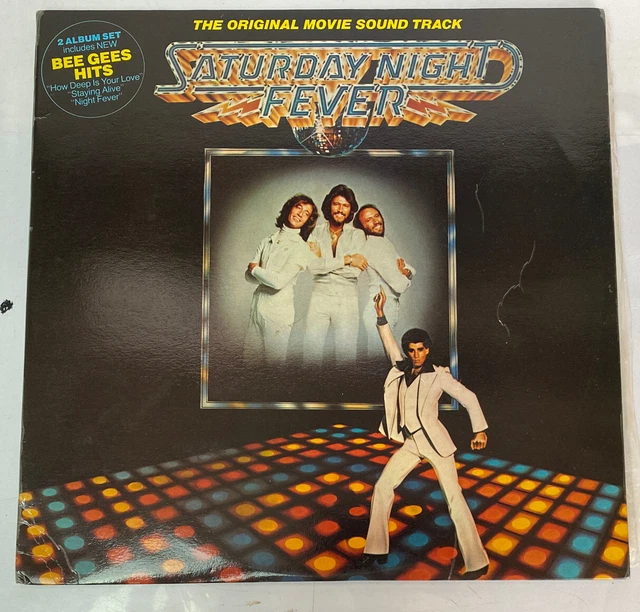 SATURDAY NIGHT FEVER The Original Movie Soundtrack Vinyl Record In VGC ...