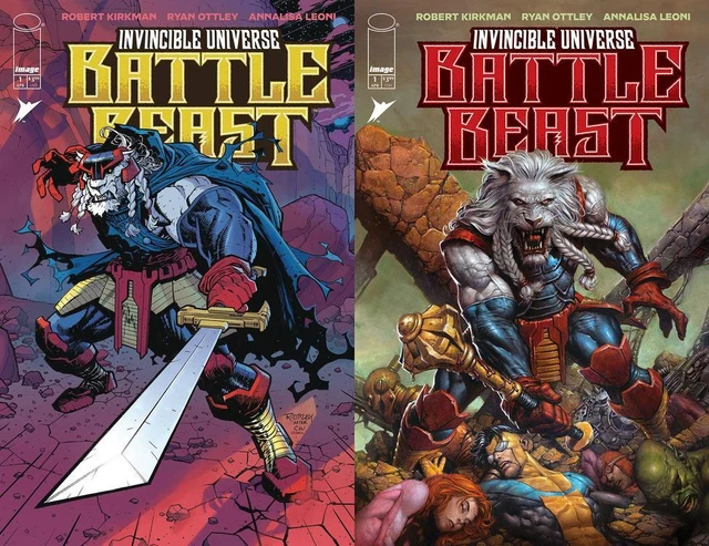 INVINCIBLE UNIVERSE: BATTLE Beast #1 (inc Variants, 2025) £6.80 ...