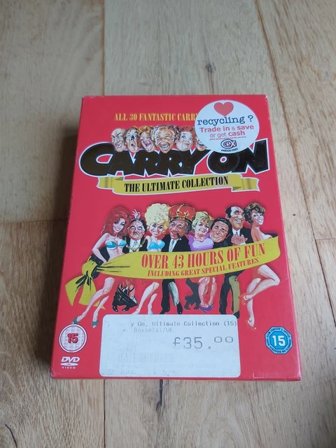 CARRY ON - The Complete Ultimate Collection DVD Box Set - 30 Films, new ...